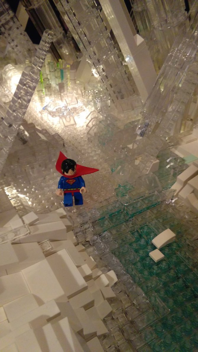 Superman's Place in the Arctic - Brick Brains
