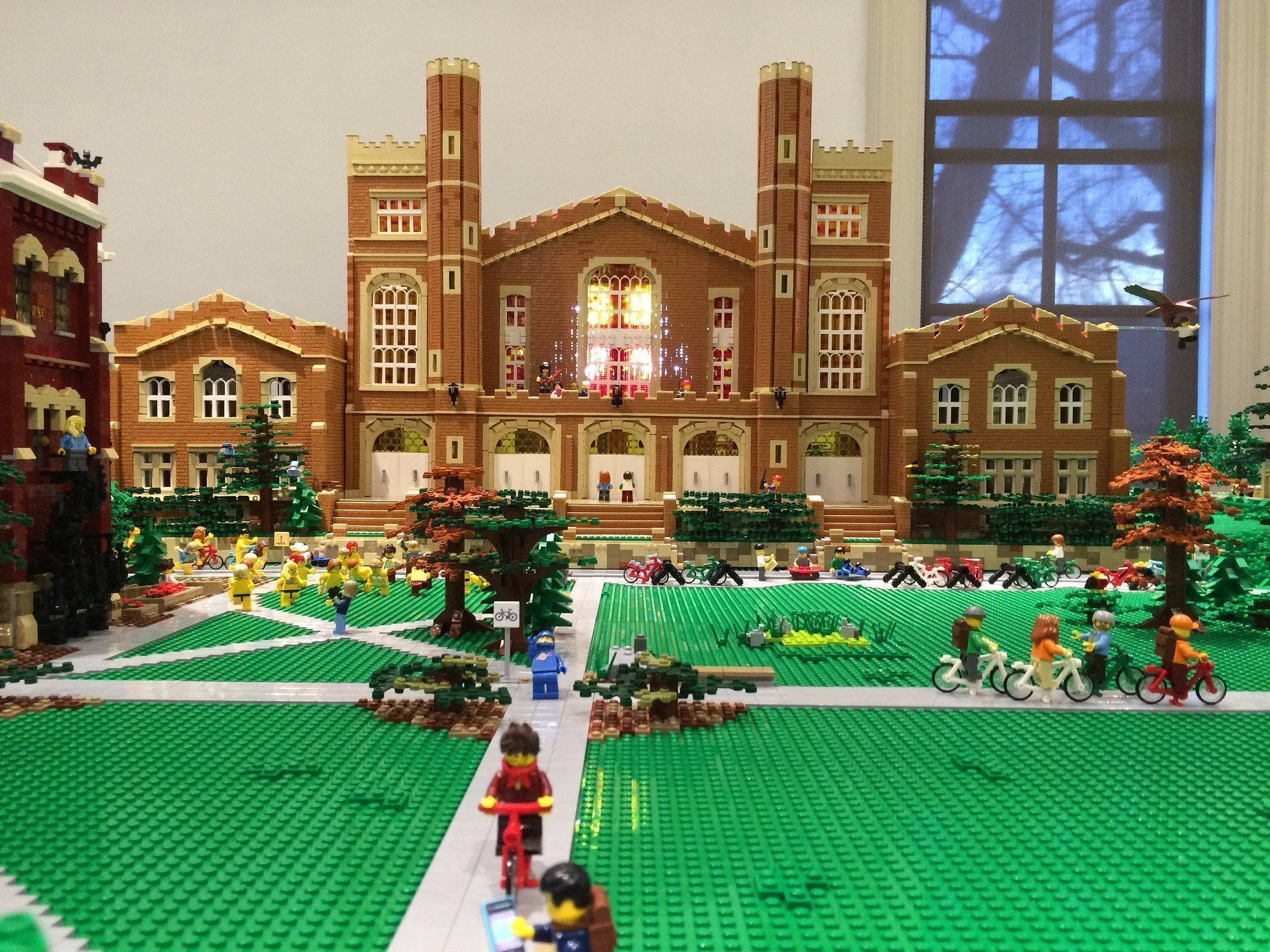 Hit The Bricks - CU Boulder Campus Diorama - Brick Brains