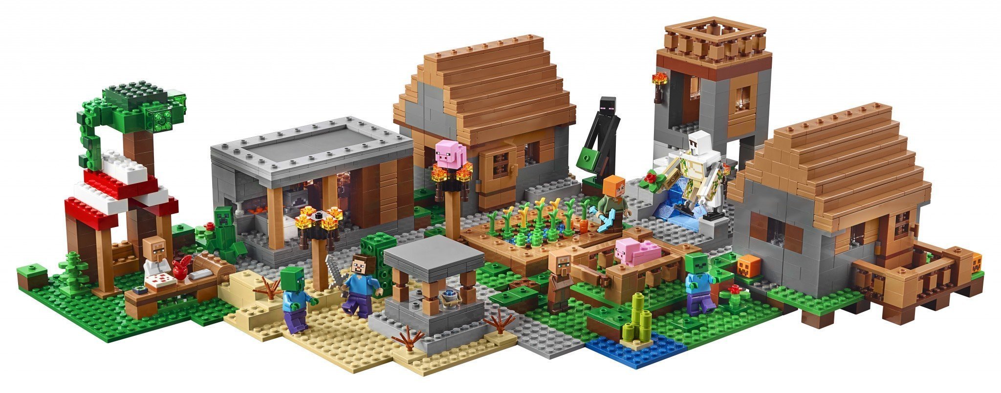 LEGO Minecraft 21128: The Village Announced - Brick Brains