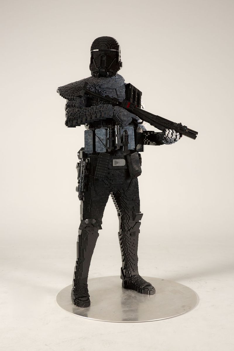 Life-sized Rogue One Death Trooper from Comic-Con - Brick Brains