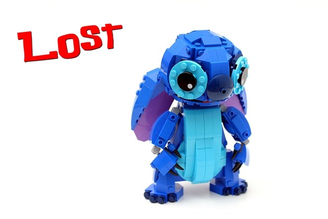 LEGO Ideas - Stitch Poseable Figure