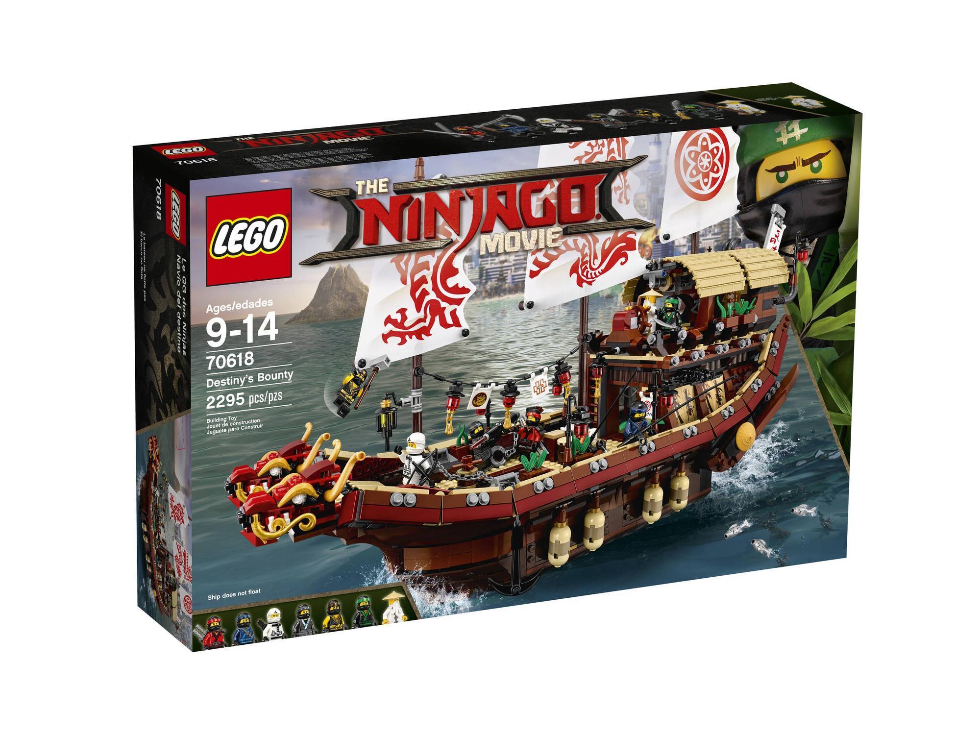 LEGO NINJAGO Movie set box images reveal details - Brick Brains