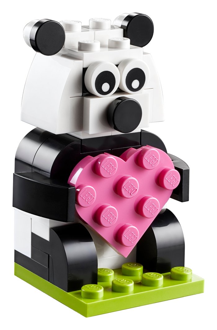 February 2020 Mini Build - Panda with love - Brick Brains