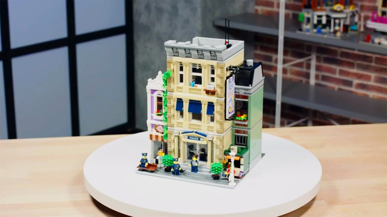Creator Expert Police Station Designer Video - Brick Brains