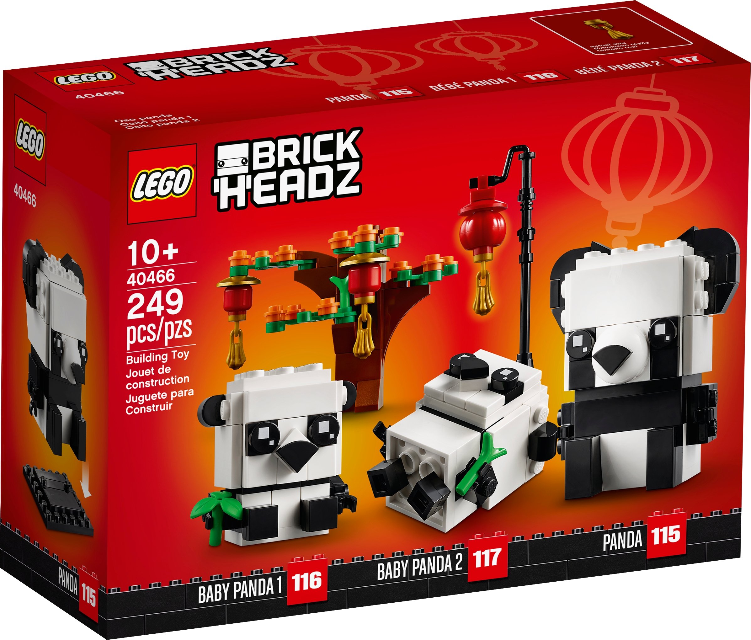 Baby Panda Set Details - Brick Brains