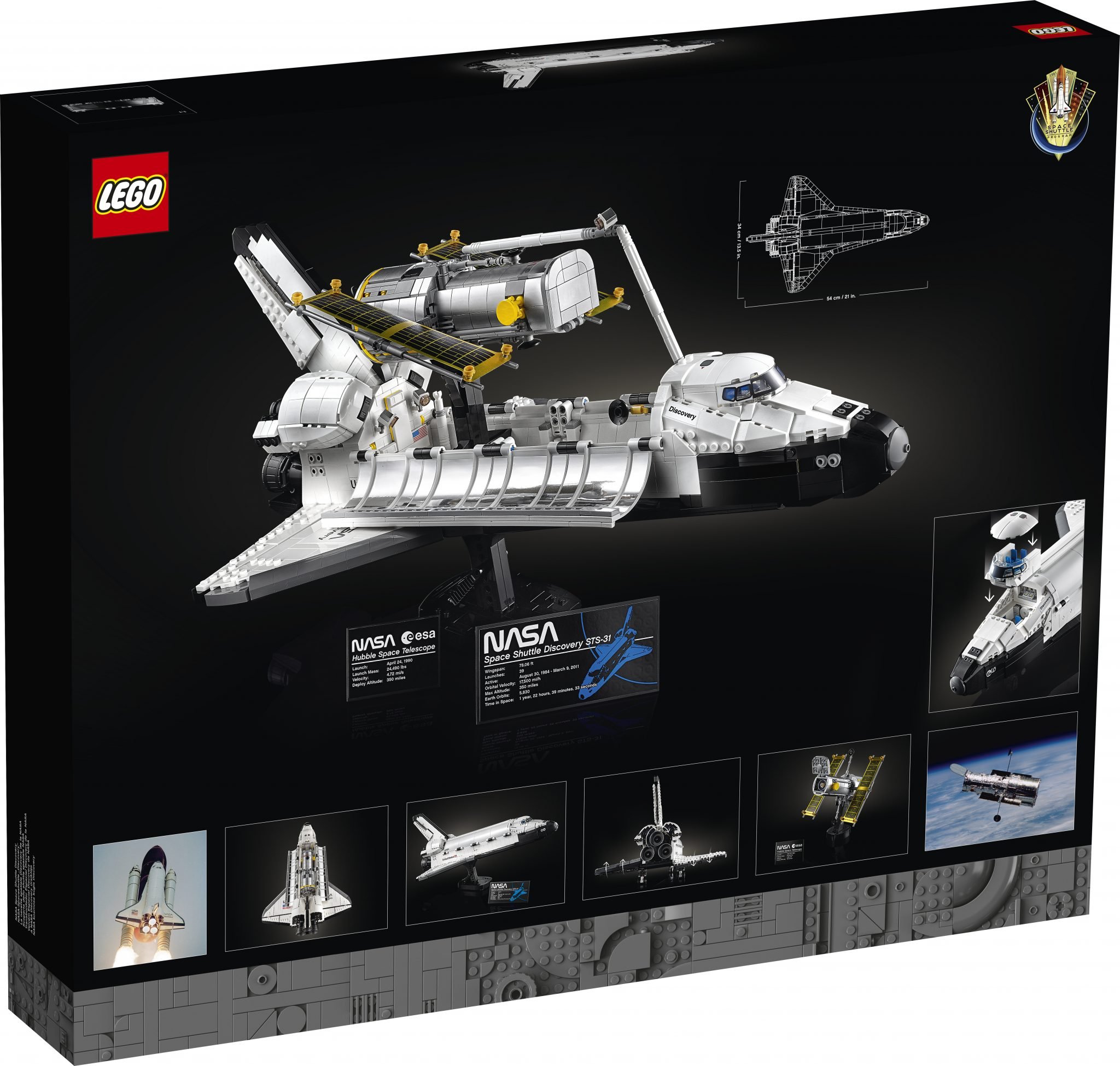 LEGO® NASA SPACE SHUTTLE DISCOVERY SET - Brick Brains
