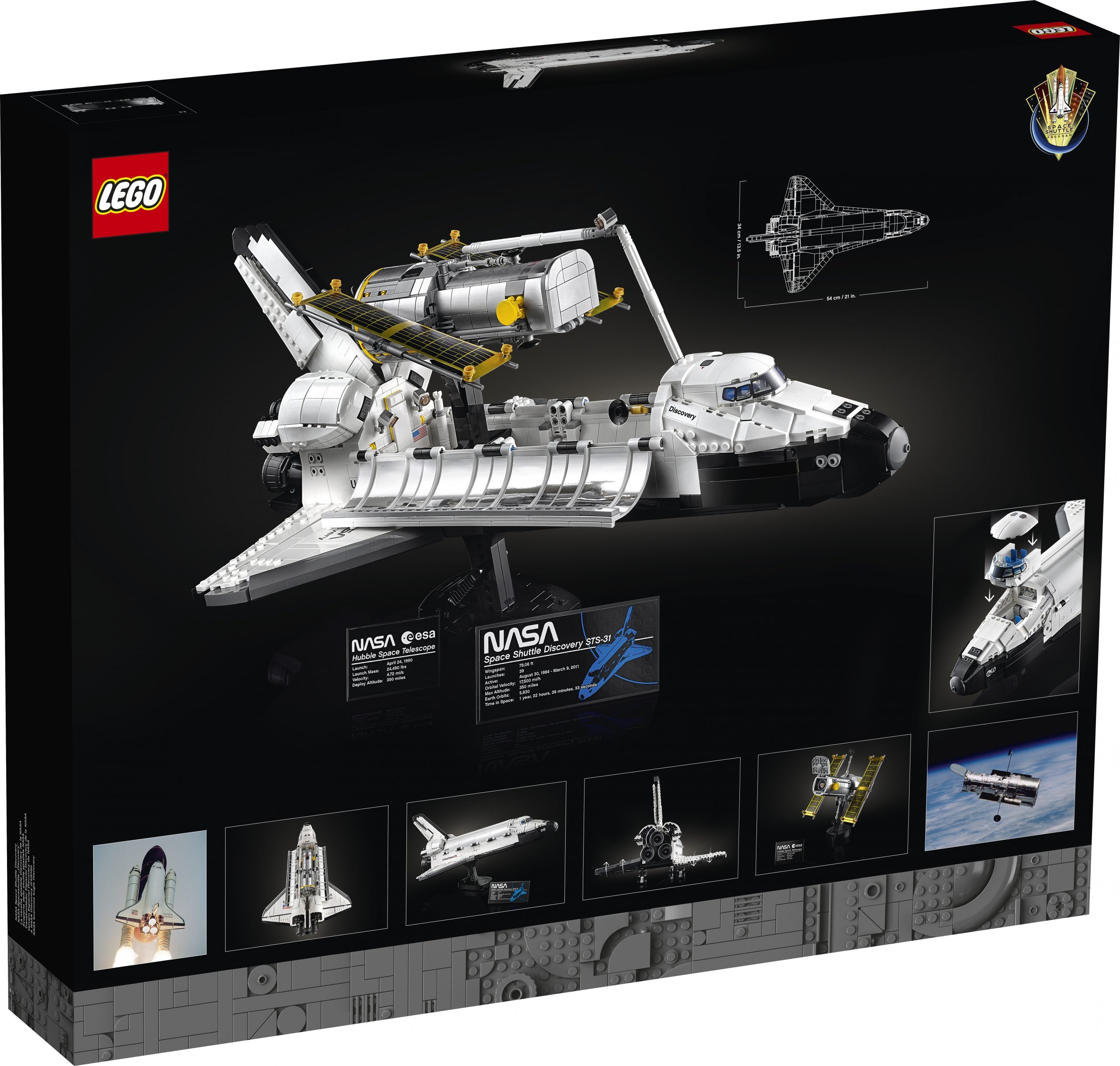 LEGO® NASA SPACE SHUTTLE DISCOVERY SET - Brick Brains