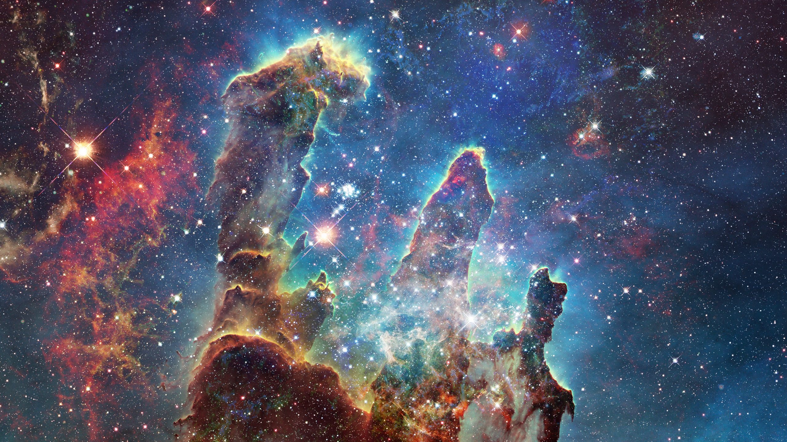 Famous “PILLARS OF CREATION” Recreated In LEGO - Brick Brains