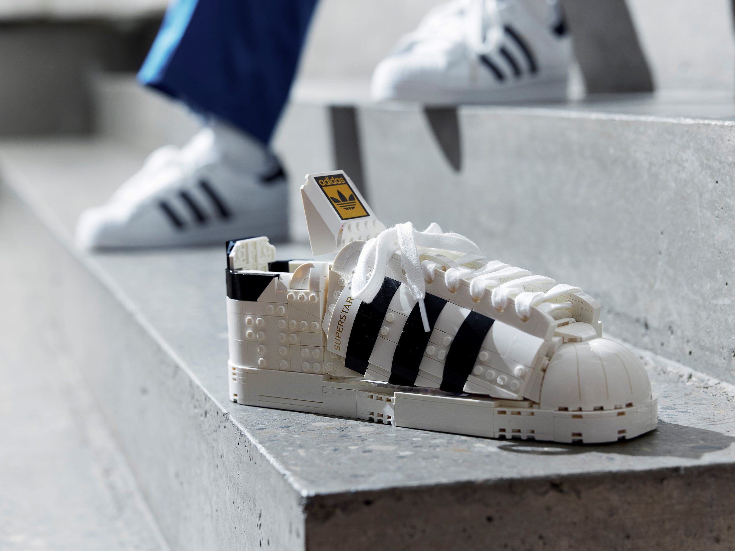 LEGO Introduces Brick-Built Adidas Sneaker - Brick Brains