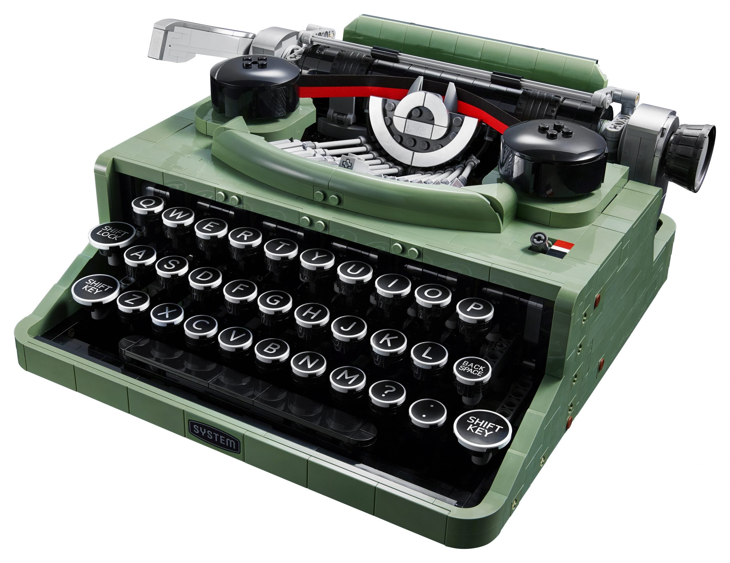 LEGO Unveils IDEAS Typewriter With Moving Keys - Brick Brains