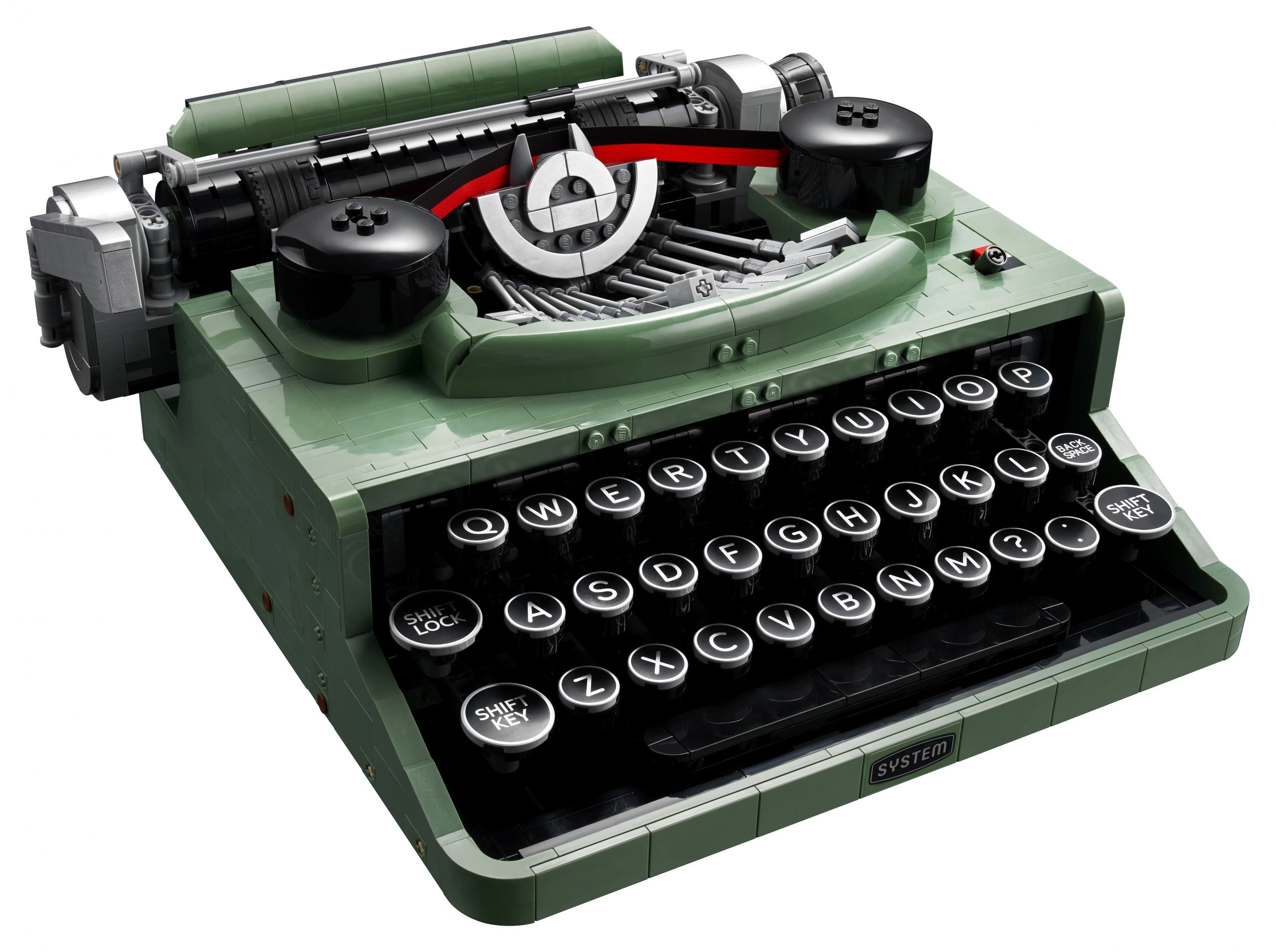 LEGO Unveils IDEAS Typewriter With Moving Keys - Brick Brains