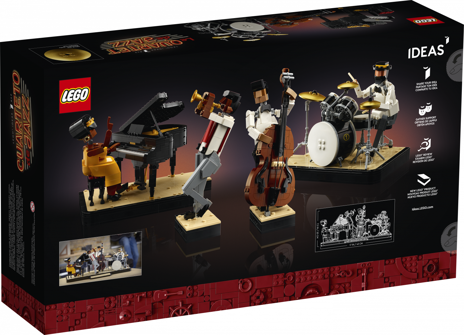 FEEL THE RHYTHM WITH THE NEW LEGO® JAZZ QUARTET SET - Brick Brains