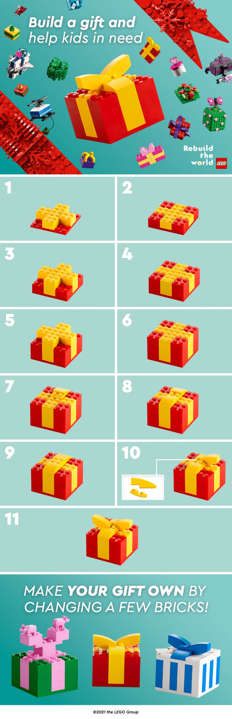 2022 - LEGO Build To Give Campaign Kicks Off - Brick Brains