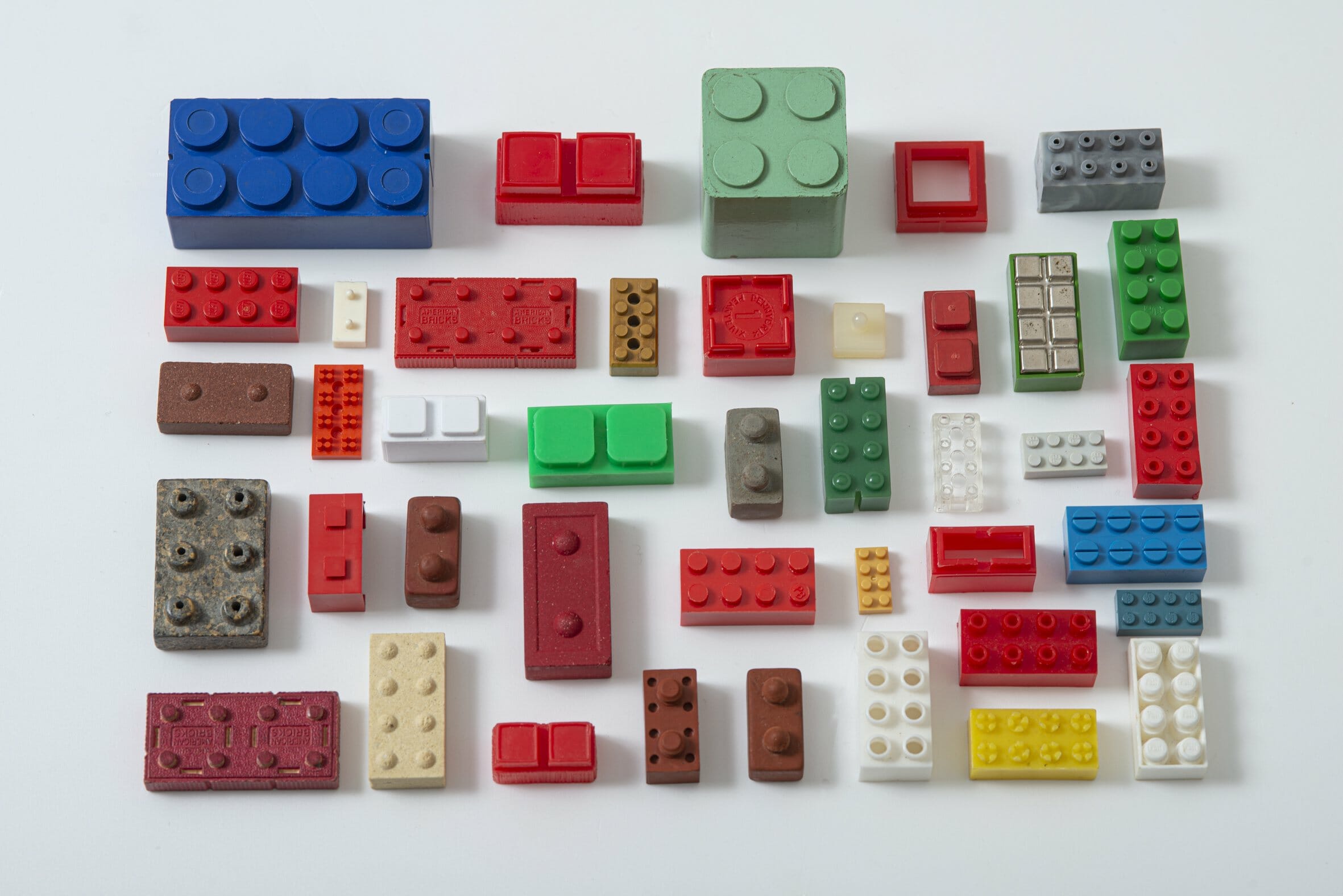 Bricks on Display: a collection of interlocking building bricks - Brick ...