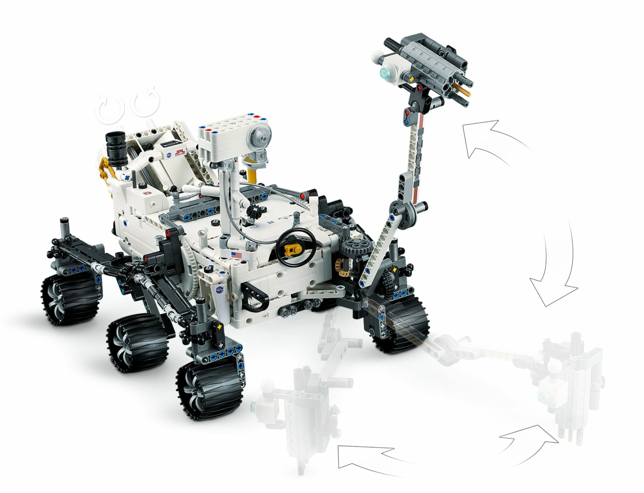 Journey to the Red Planet: LEGO Technic NASA Mars Rover Set Launches ...