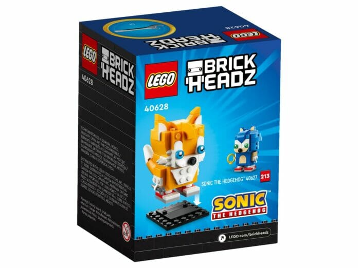 LEGO Introduces Sonic and Tails BrickHeadz - Brick Brains