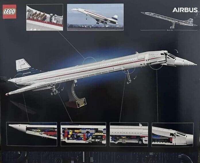 Leaked LEGO ICONS Concorde First Details - Brick Brains