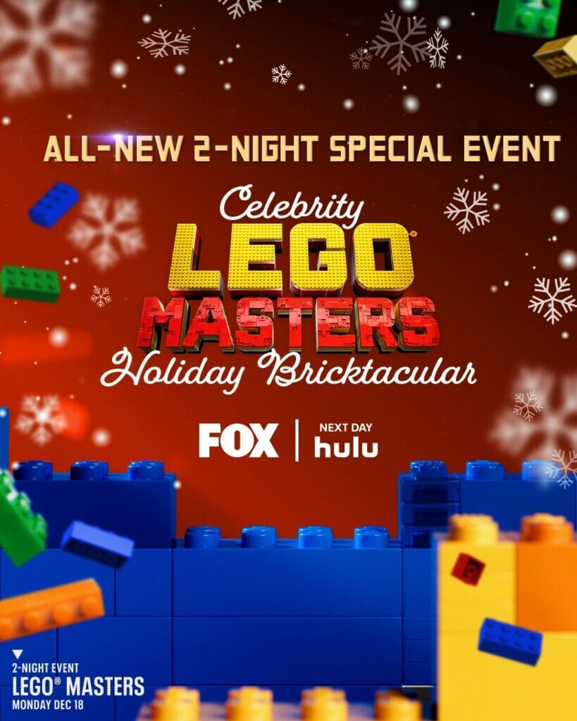 Fox Announces LEGO Masters Celebrity Holiday Bricktacular - Brick Brains