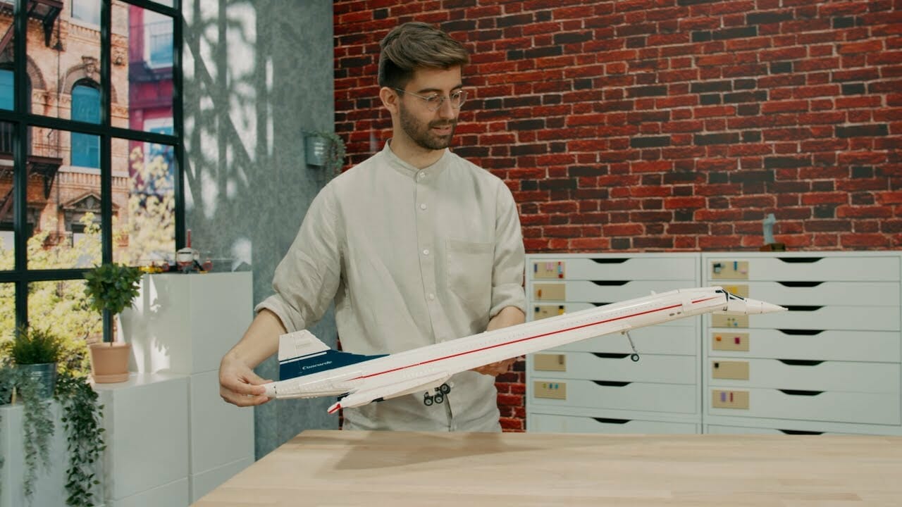 LEGO Icons Concorde Designer Video Takes Off - Brick Brains