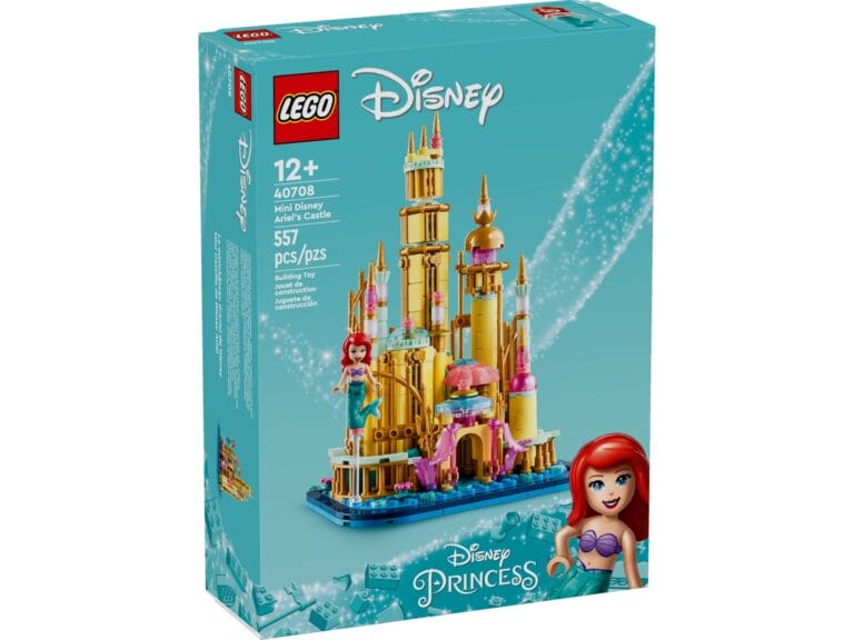Mini Disney Ariel's Castle Set Details On LEGO.com Now - Brick Brains