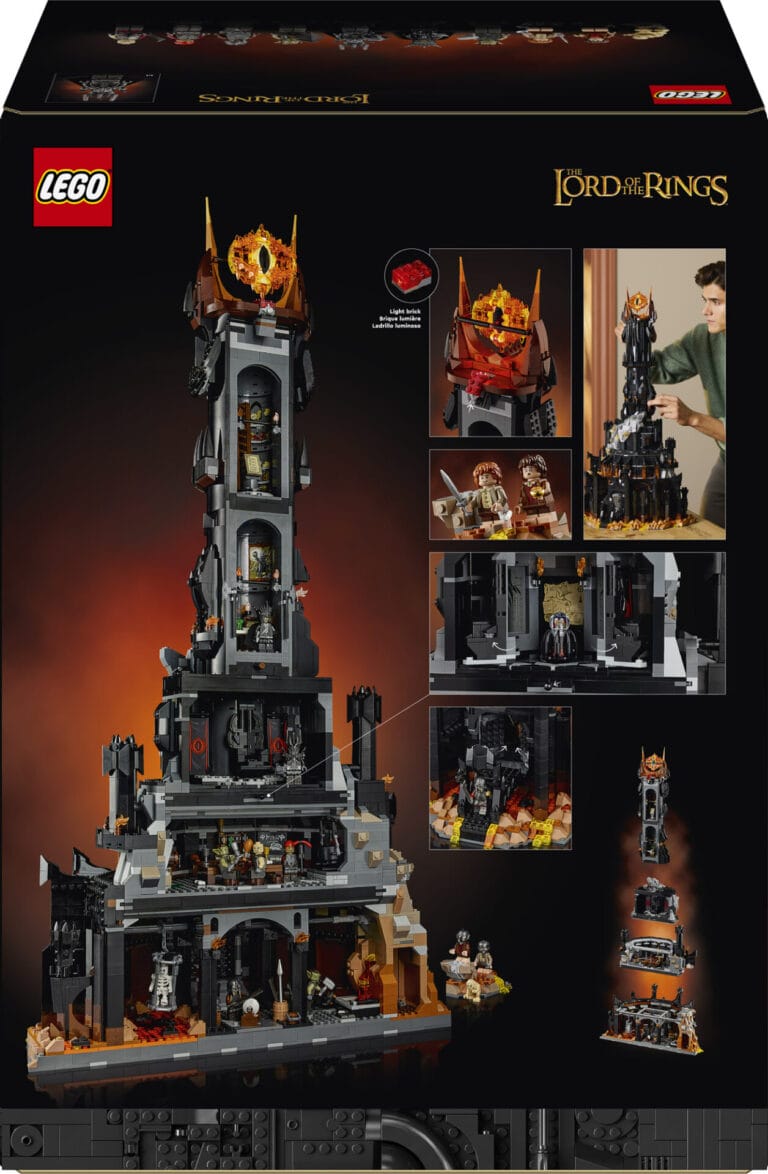 Unlock the Secrets of Middle-earth: New LEGO Barad-Dûr Set Will Blow ...
