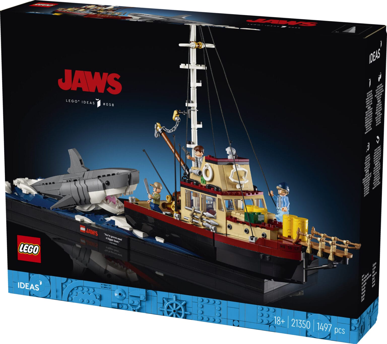 Celebrate Summer with LEGO's Jaw-Dropping JAWS Set Release! - Brick Brains