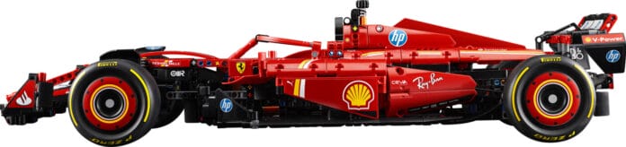 Introducing the Red LEGO® Technic™ Ferrari SF-24 F1® Car - Brick Brains