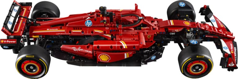 Introducing the Red LEGO® Technic™ Ferrari SF-24 F1® Car - Brick Brains