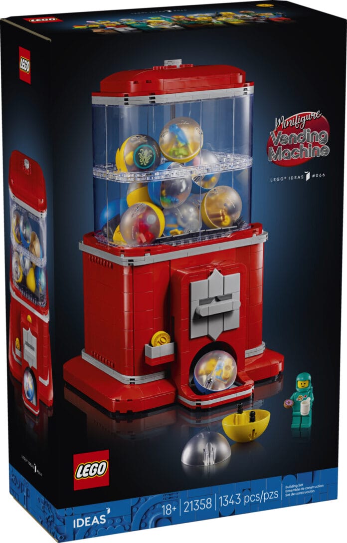 This LEGO Ideas Minifigure Vending Machine Set Is Too Cool to Miss ...