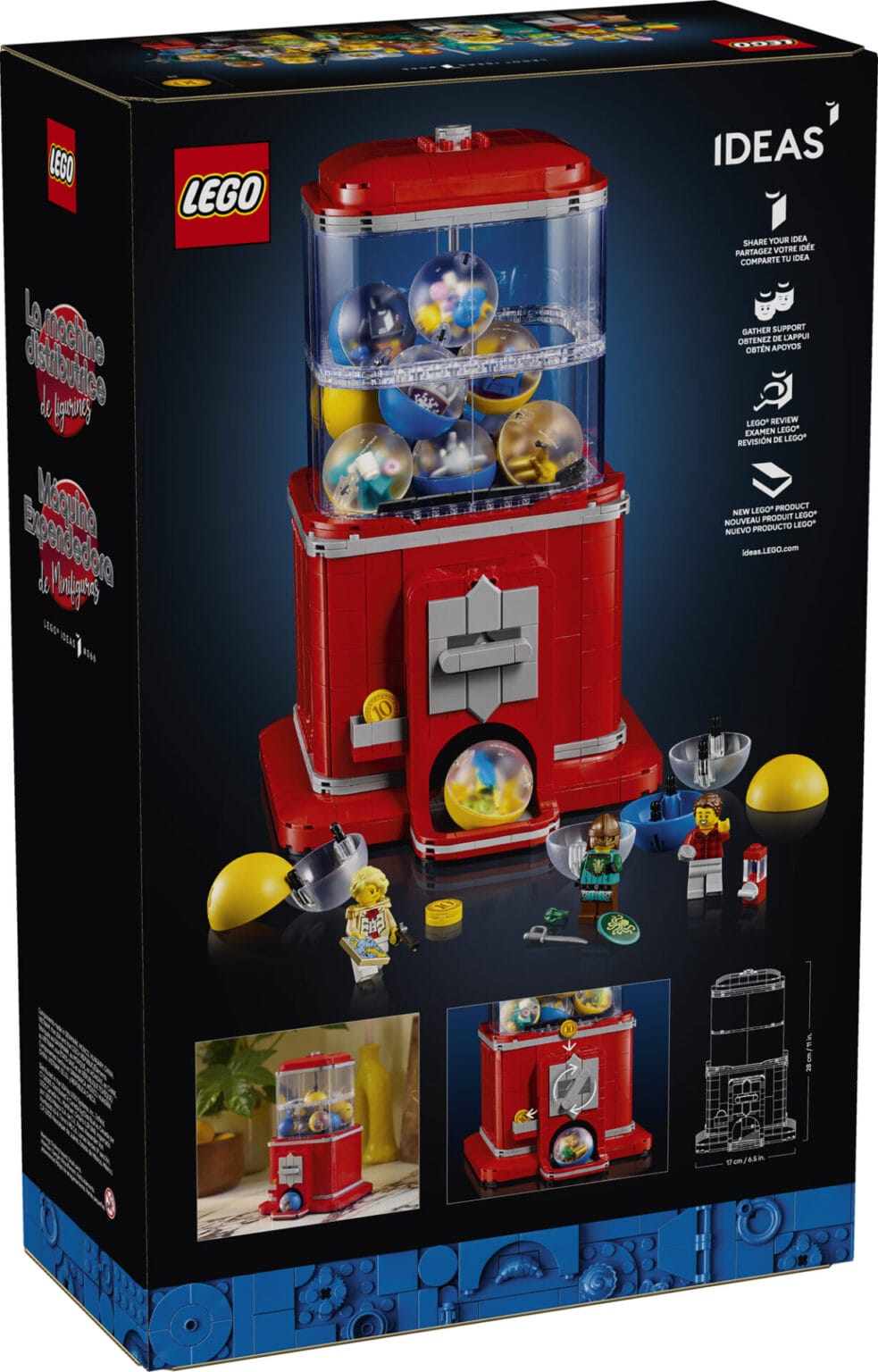 This LEGO Ideas Minifigure Vending Machine Set Is Too Cool to Miss ...