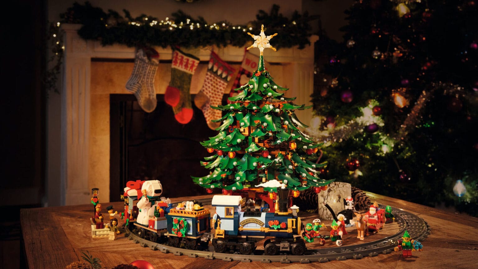 LEGO Holiday Express Train and Family Christmas Tree Sets Unwrapped for ...