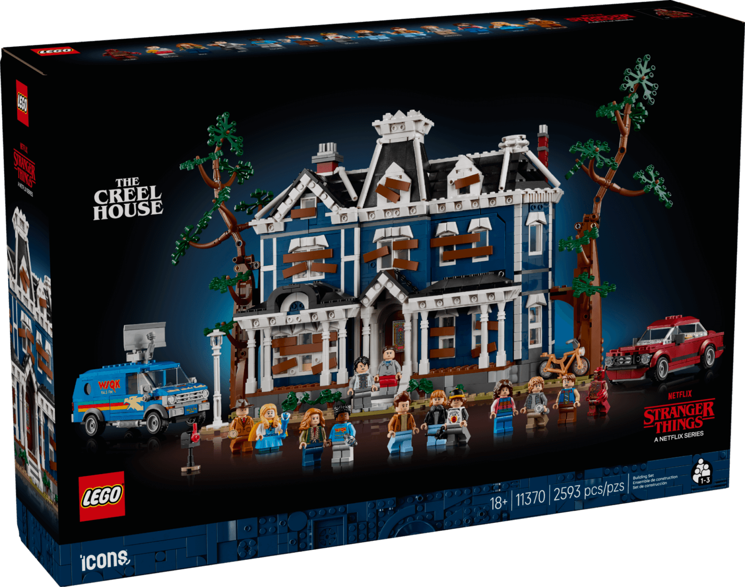 LEGO Stranger Things Creel House: The Amazing Transforming LEGO House ...